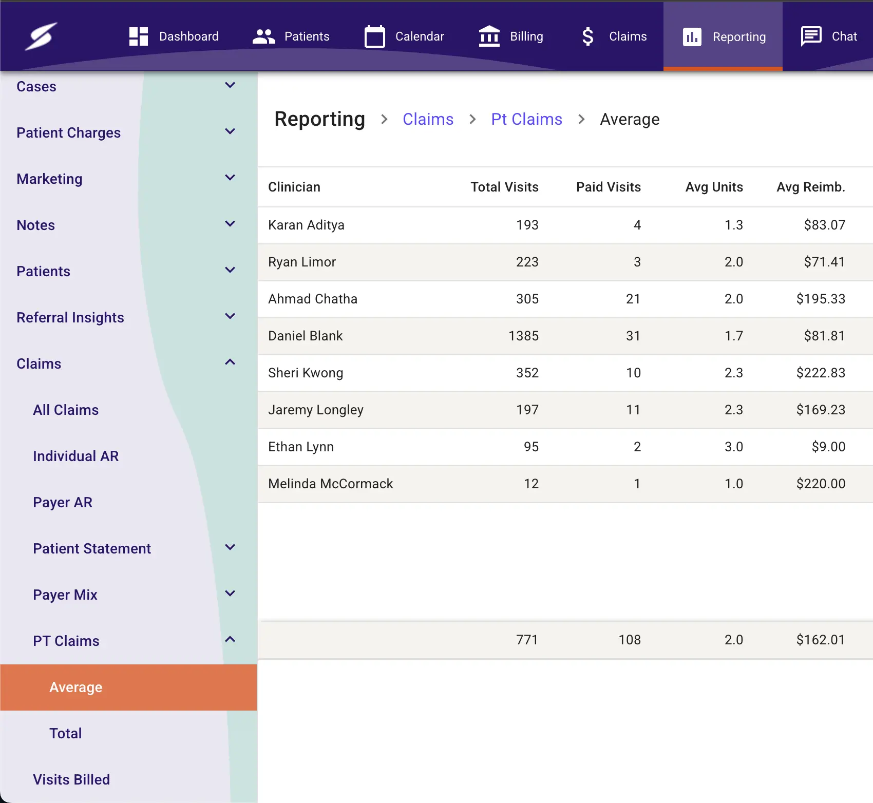 Billing Software for Physical Therapy Practices - Stride | AI powered ...